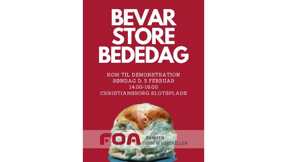 Bevar store bededag demonstration | FOA 1